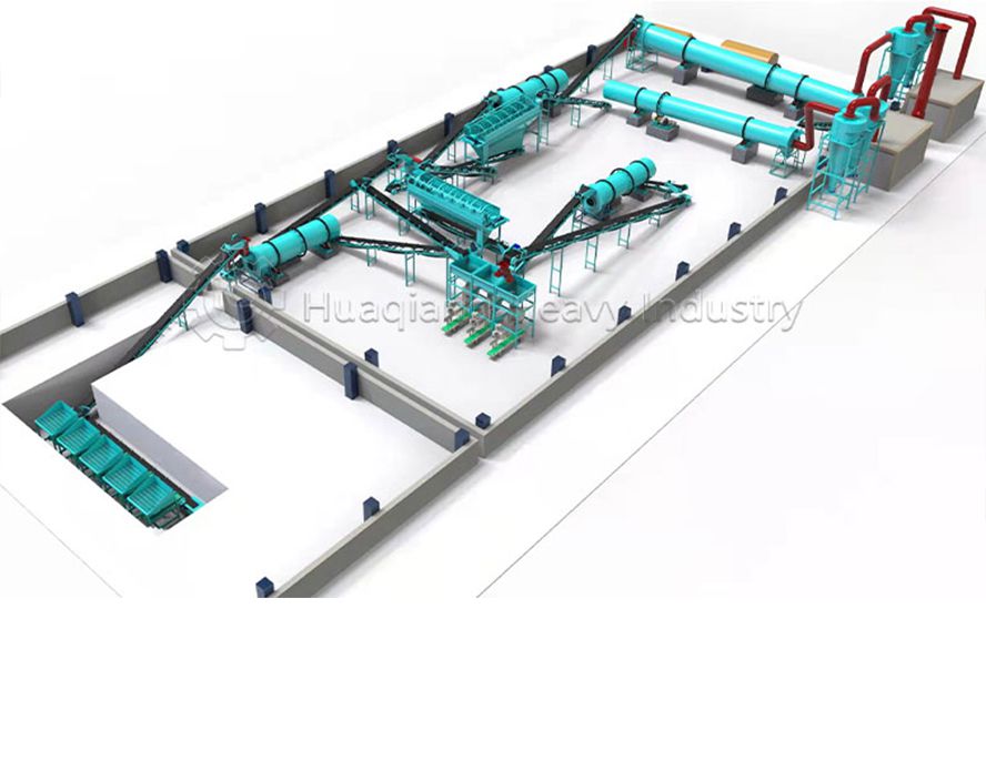 Introduction to the process flow of biogas sludge organic fertilizer ...